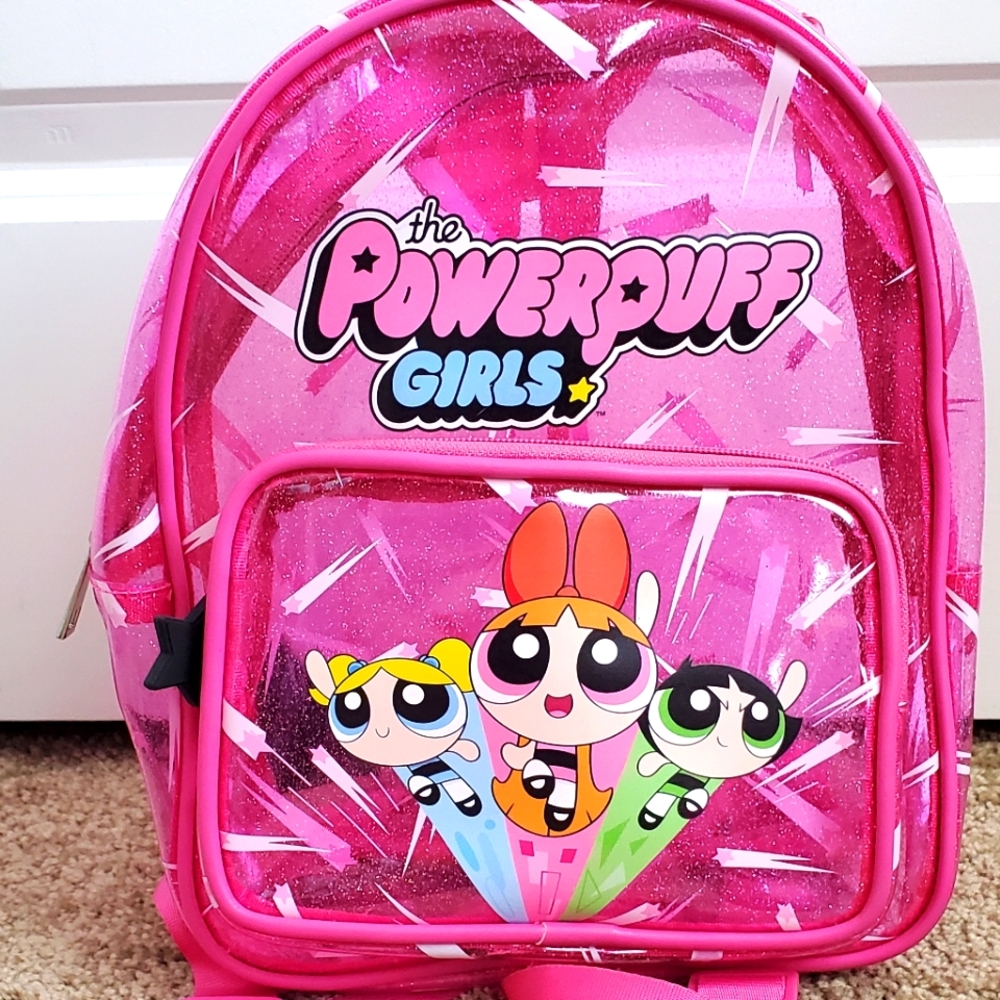 Powerpuff Girls Transparent Backpack - Gem